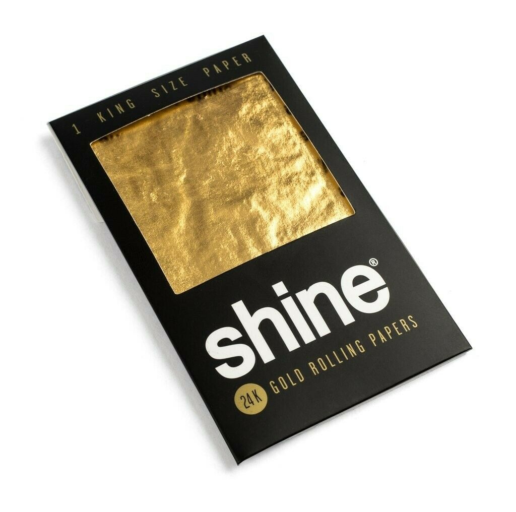 Shine 24K Gold King Size Paper | Rolling Papers & Blunts